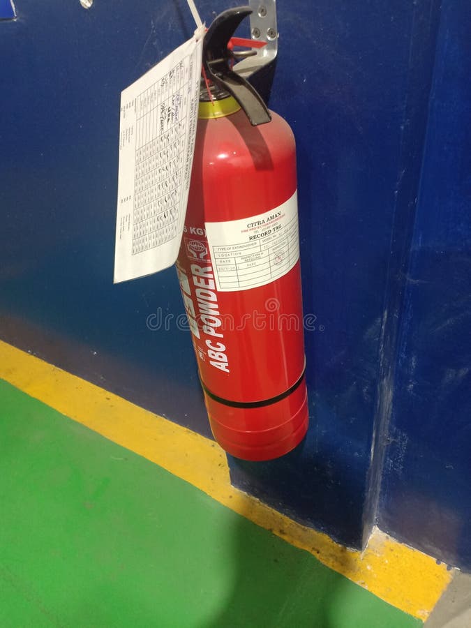 One fire extinguisher editorial image. Image of produce - 230798190