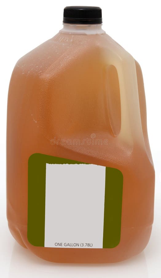 One Gallon Green Tea stock photo. Image of blank, brewed - 7831726