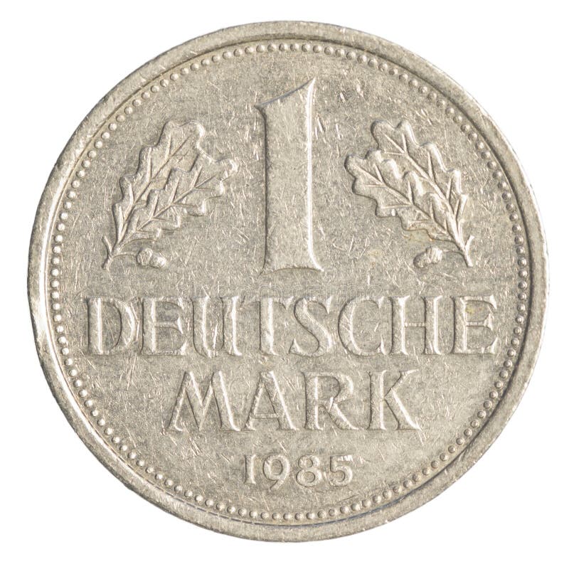 1 German Mark Bank Note 1920 Reverse Stock Photo - Image of reich ...