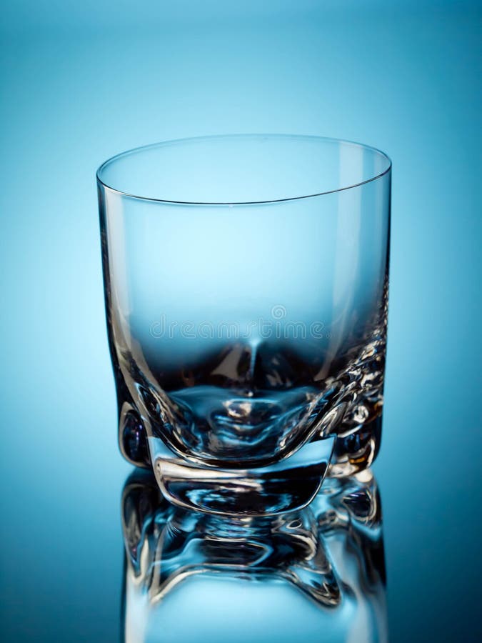 One glass stock photo. Image of color, reflection, object - 28650954