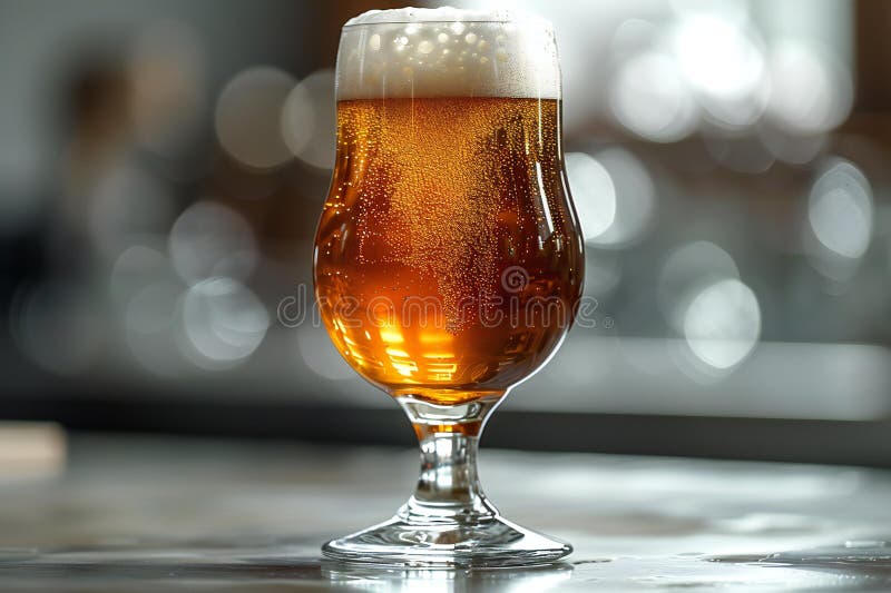 One Glass of Beer on Pure White, High Quality, High Resolution Stock ...