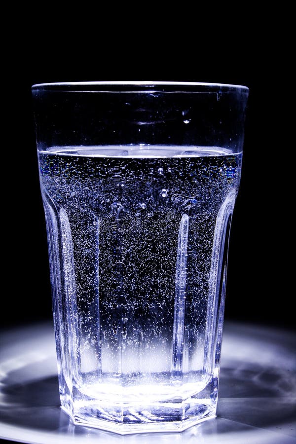 One glass of water stock photo. Image of dissolving, glass - 32683820