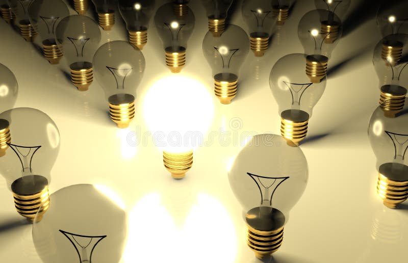 White Light Bulb Picture. Image: 90215671
