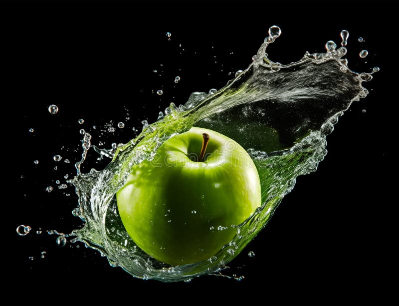 Green Apple Heap Background, Top View of Apples Stock Image - Image of ...