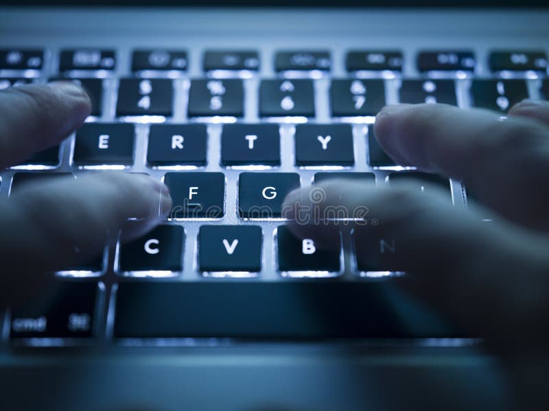 One hack at a time stock photo. Image of internet, hands - 65794068