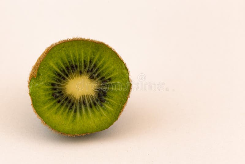 One half of one Kiwi stock photo. Image of vegetarian - 179897388