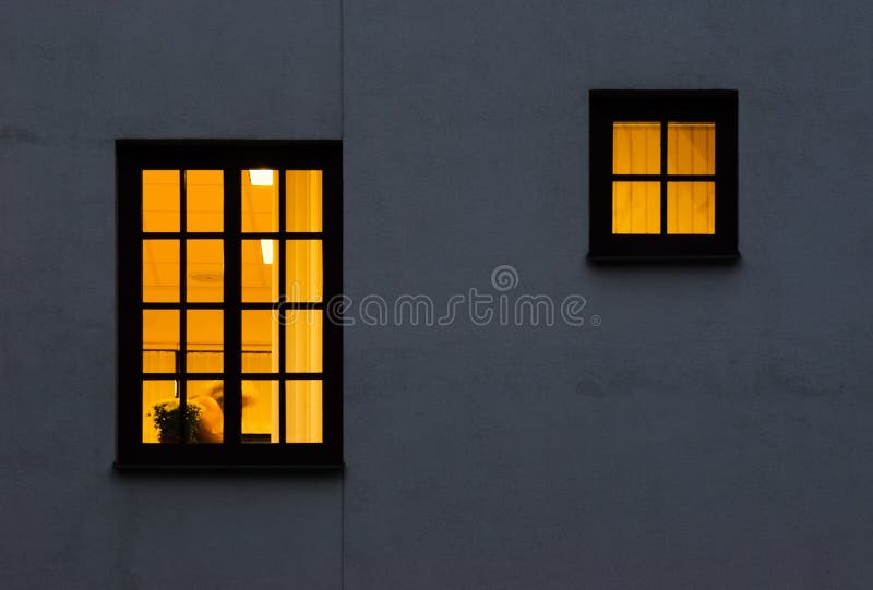 914 Large House Lit Windows Stock Photos - Free & Royalty-Free Stock ...