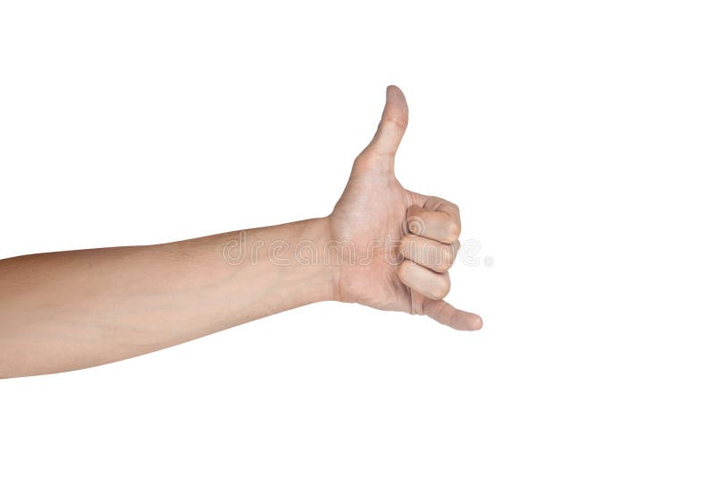 One Hand Gestures stock image. Image of hello, people - 124385827