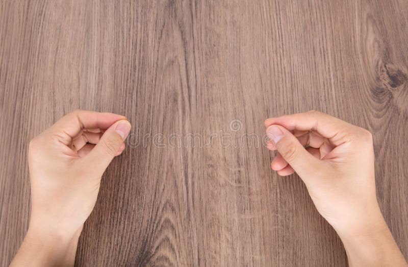 Pinching Gesture with Thumb and Index Finger by Smooth-skinned C Stock ...