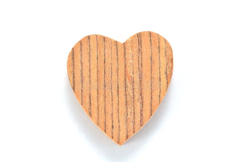 One heart-shaped timber stock image. Image of wood, abstract - 28030147