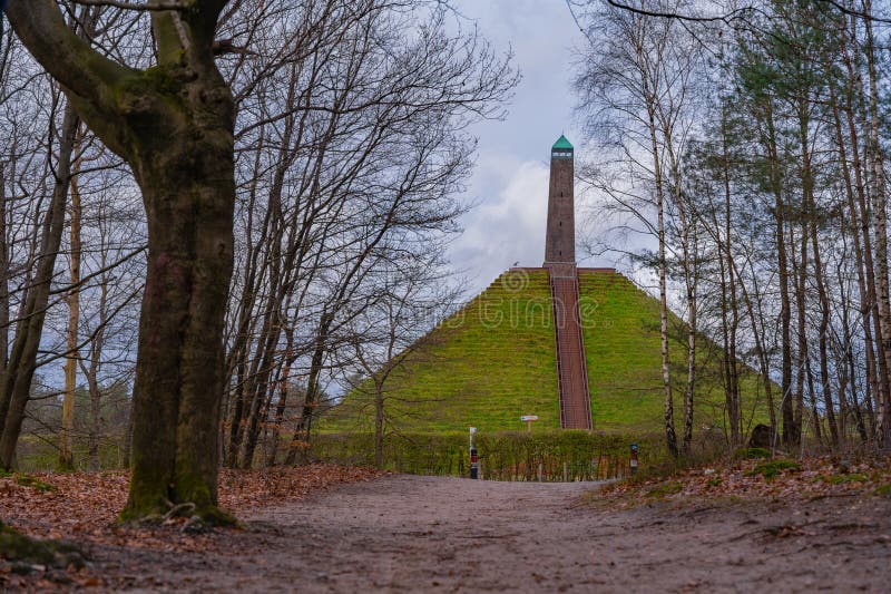 One of the Highest Points of the Utrecht Hill Ridge, Woudenberg. View ...