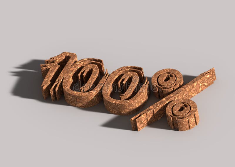 100 One Humdred Number Lettering 3d Font Design Stock Illustration ...