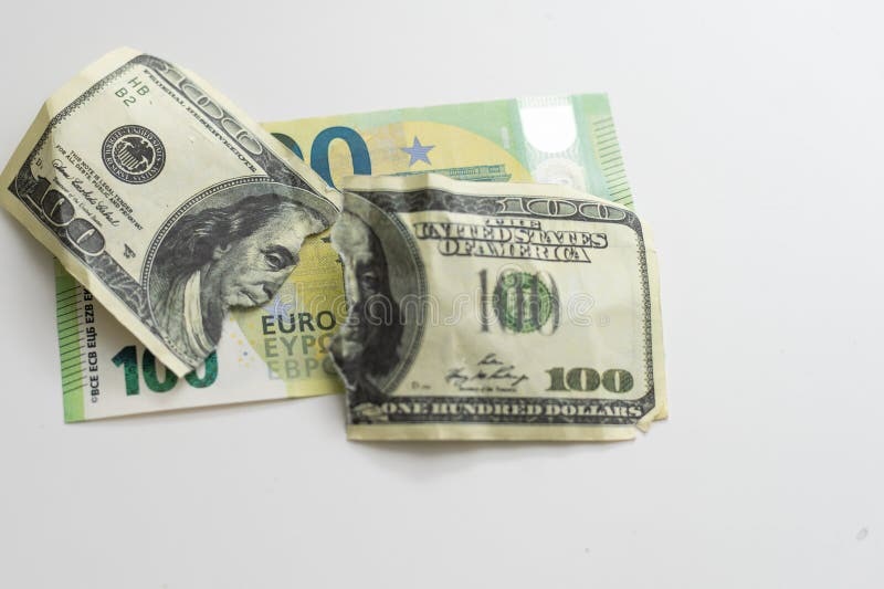 Ripped One Hundred Dollar Bill Stock Photos - Free & Royalty-Free Stock ...