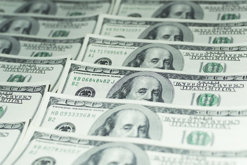 One hundred Dollars Money stock photo. Image of america - 86719562