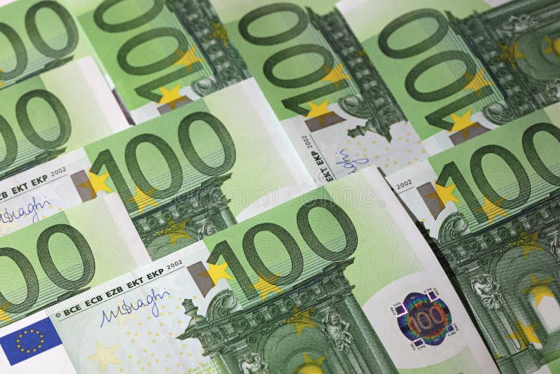 One hundred Euro Banknotes stock image. Image of culture - 90013763