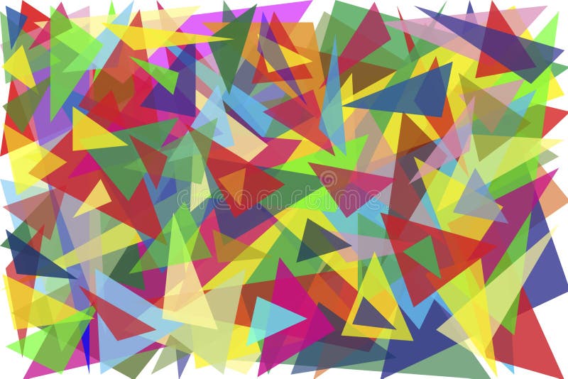 Colourful Triangles stock image. Image of colourful - 110968039