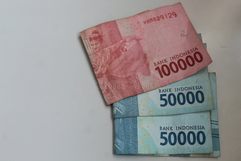 The End of the Fifty Thousand Rupiah Note Stock Image - Image of market ...