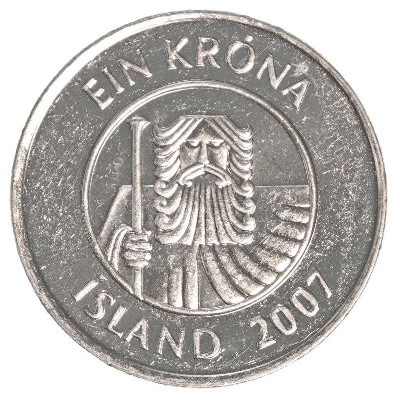 50 icelandic krona coin stock image. Image of maenas - 91908293