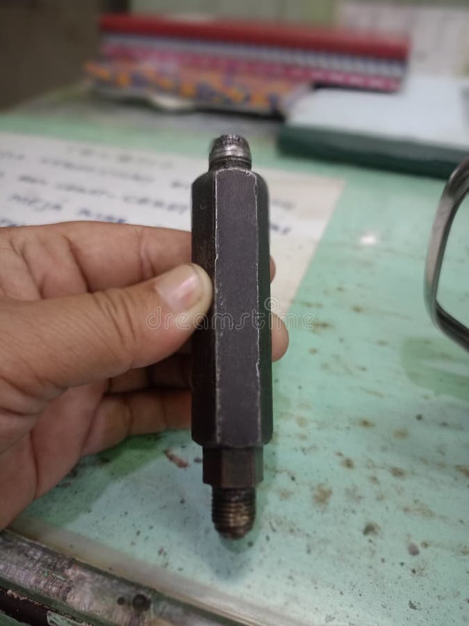 One of the Injector Components on the Ship& X27;s Engine Stock Photo ...