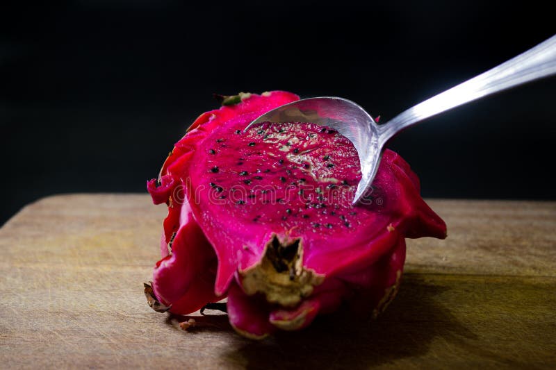 Dragon fruit inside stock photo. Image of seeds, pattern - 32979054