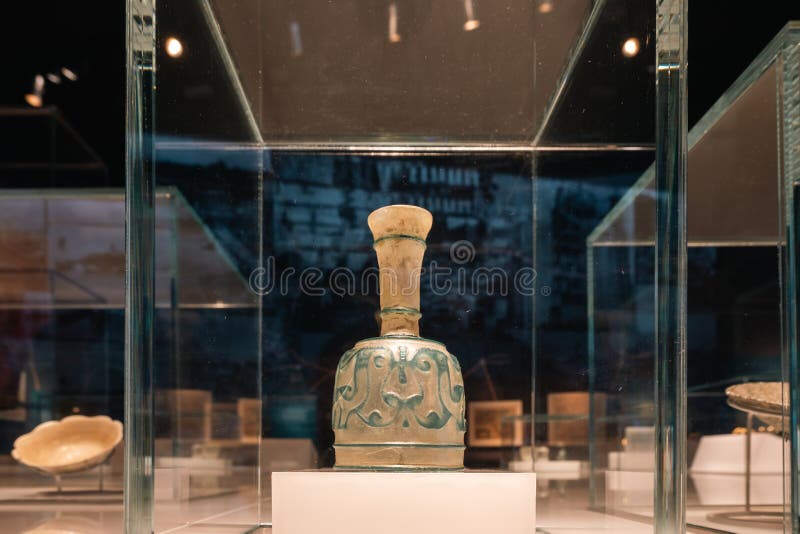 One of the Islamic Relics Inside the Islamic Museum in Qatar Editorial ...