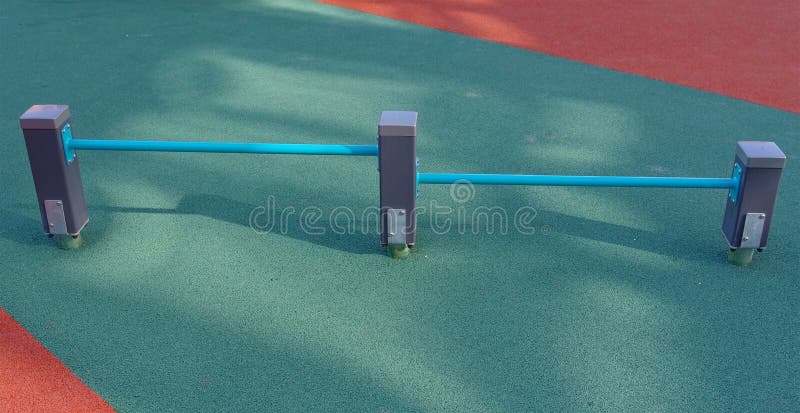 One of the Items Children`s Playground Stock Image - Image of colorful ...