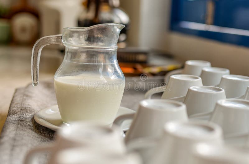 One jug of milk stock image. Image of white, preparing - 68374107