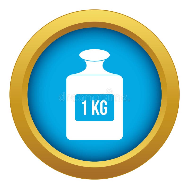 One Kilogram Weight Pattern, Simple Style Stock Vector - Illustration ...