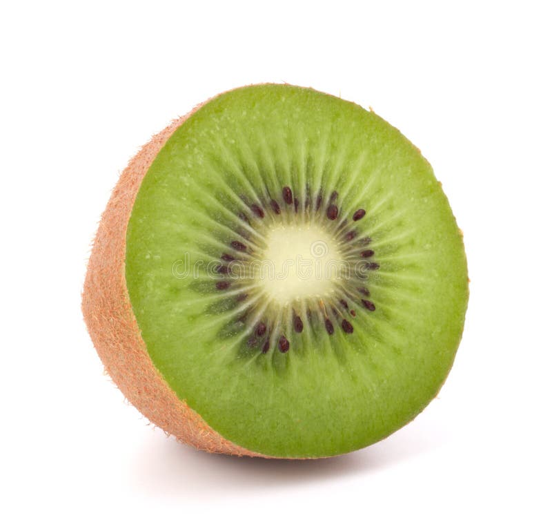 One kiwi fruit half stock photo. Image of colour, color - 24785654