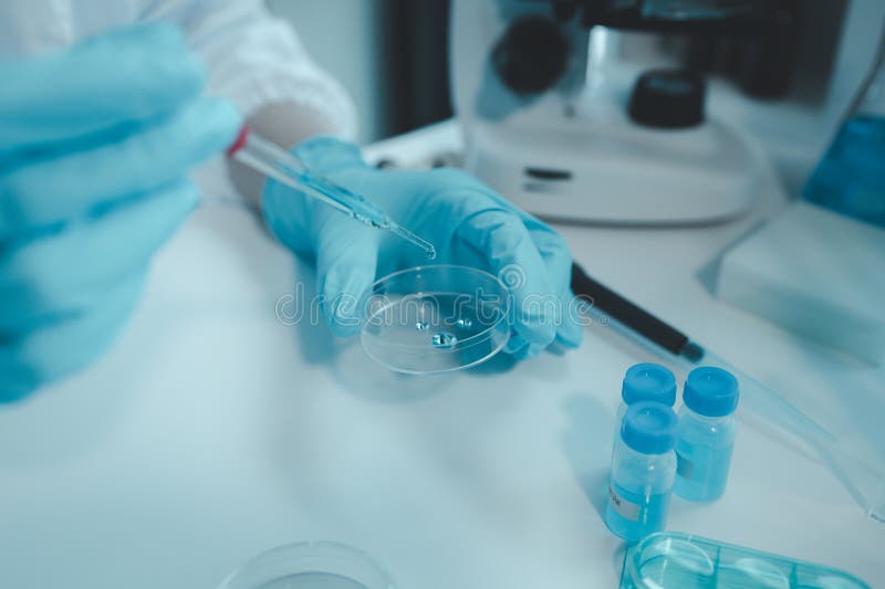 One of the Laboratories Where Experiments are Being Conducted, a ...