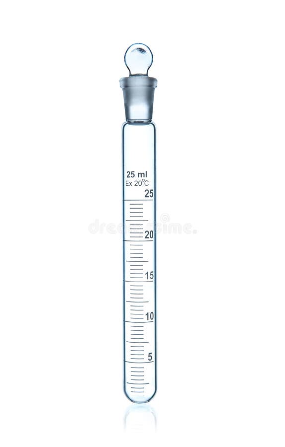 One laboratory test tube stock image. Image of vessel - 128145925