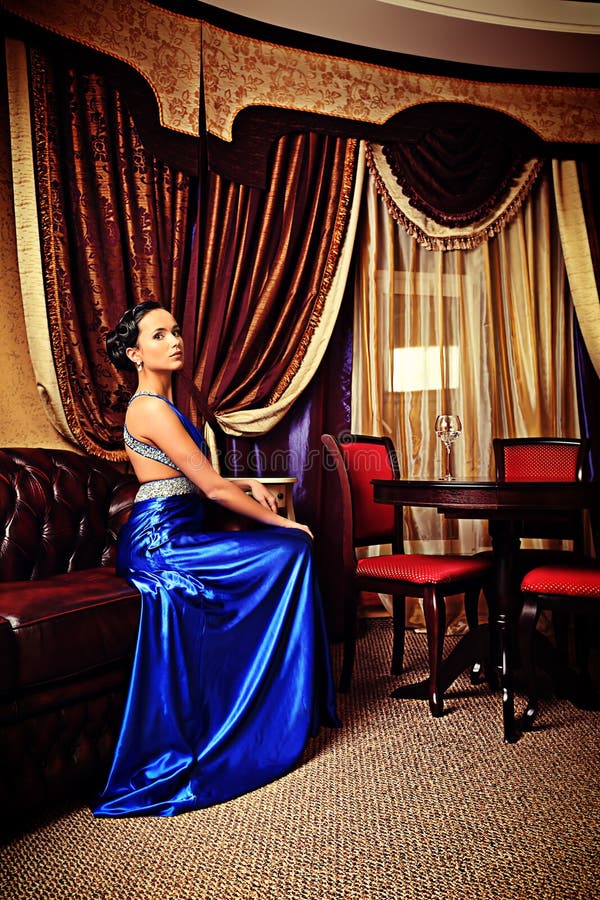 One lady stock photo. Image of gorgeous, girl, elegance - 31491126