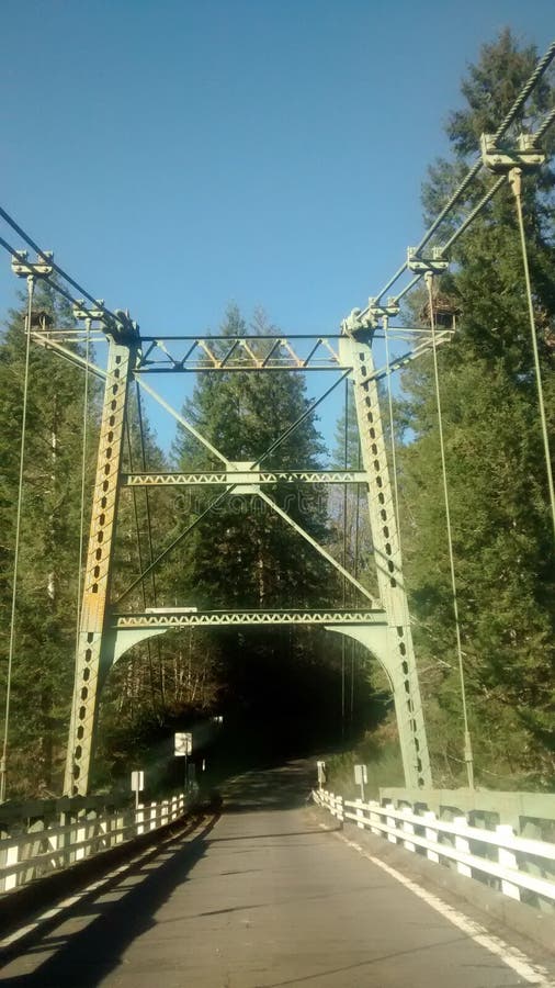 One lane bridge stock image. Image of lane, landmark - 157234223