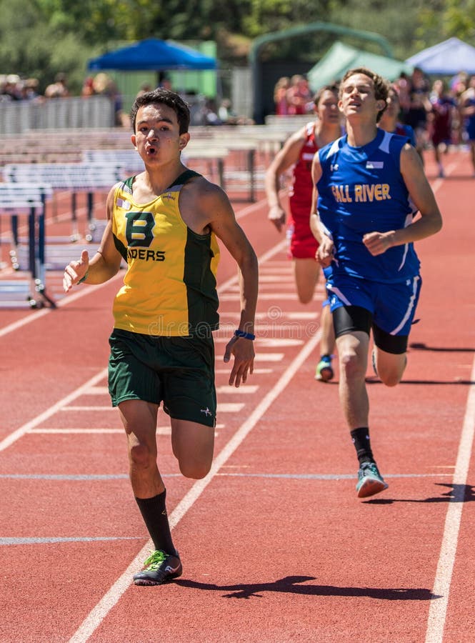 Teen Girls Running Track Meet Race Stock Photos - Free & Royalty-Free ...