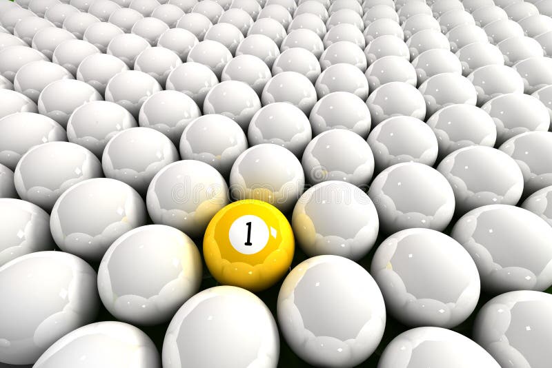 One leader stock illustration. Illustration of background - 5130442