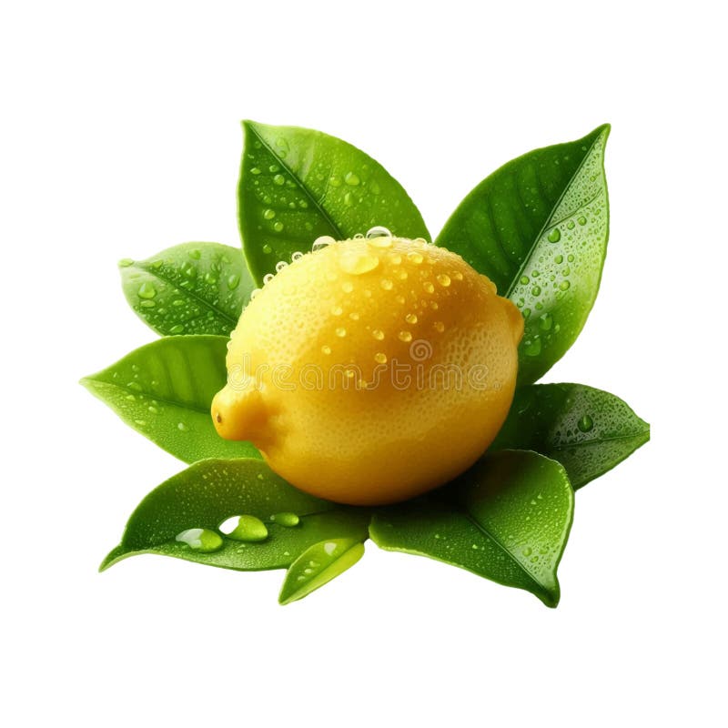 One Lemon Vector Illustration Stock Vector - Illustration of strawberry ...