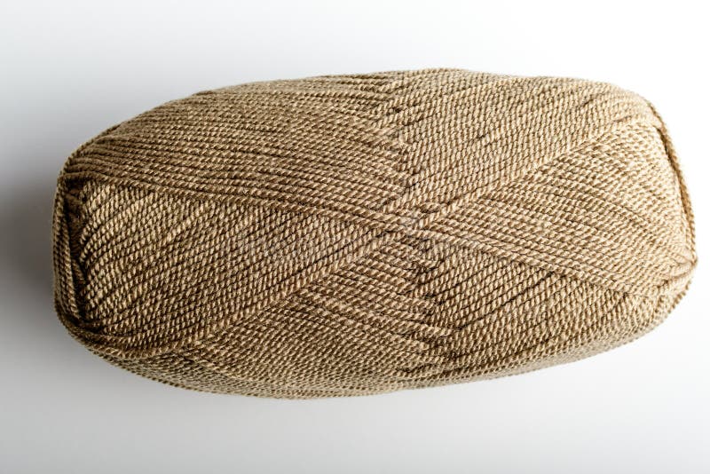 One Light Brown Knitting Wool Threads for Sewing or from Embroidery ...