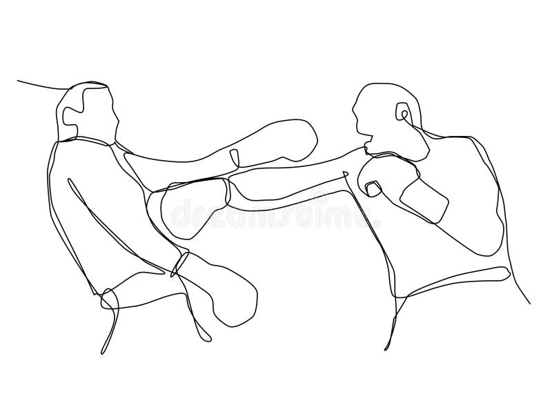 One Line Boxing Stock Illustrations – 515 One Line Boxing Stock ...