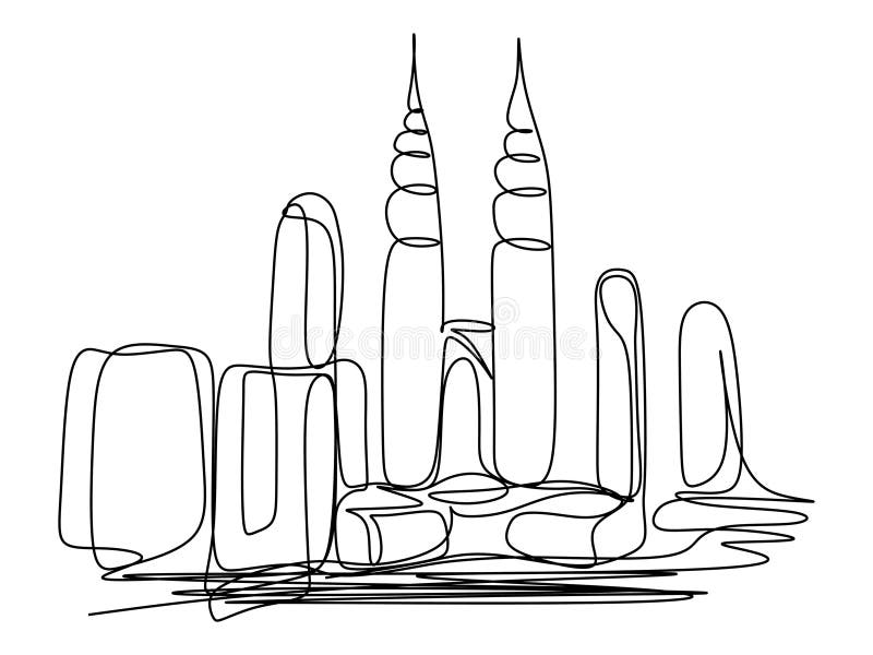 Klcc Skyline Stock Illustrations – 115 Klcc Skyline Stock Illustrations ...