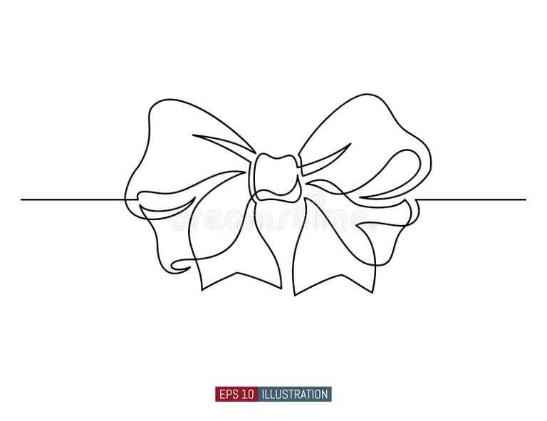 Bow Drawing Stock Illustrations – 94,644 Bow Drawing Stock ...