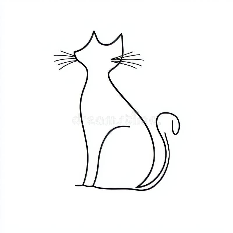 Continuous Cat Stock Illustrations – 3,136 Continuous Cat Stock ...