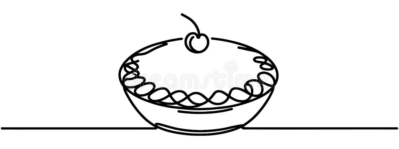 Continuous Pie Stock Illustrations – 527 Continuous Pie Stock ...