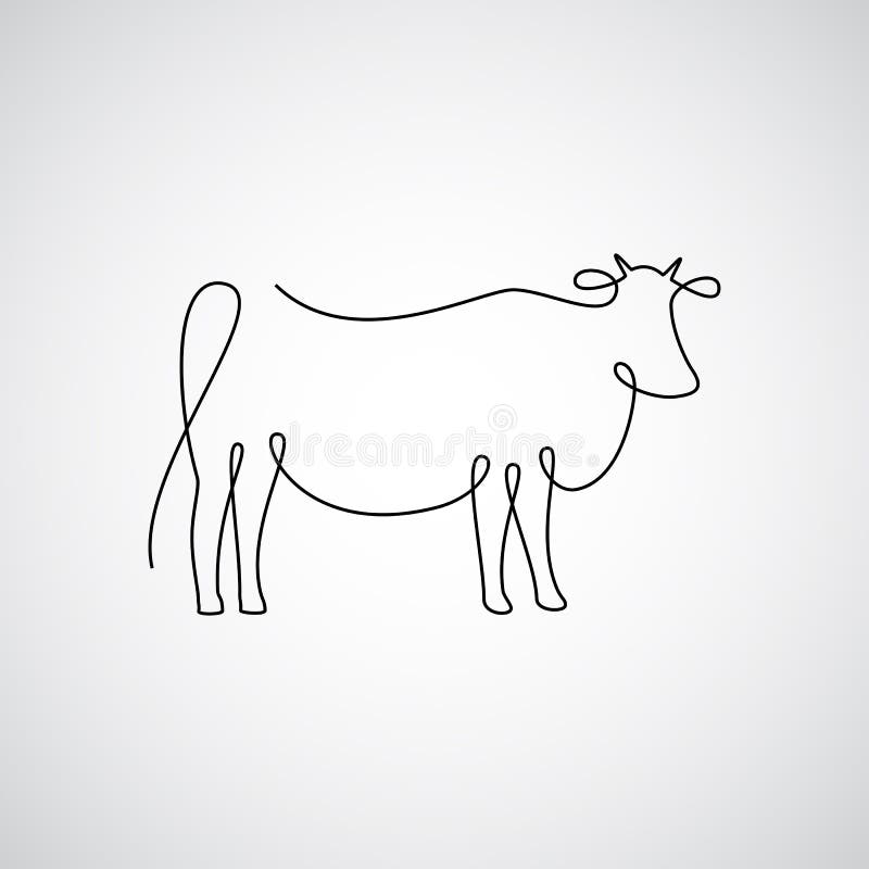 Cow Line Art Stock Illustrations – 19,213 Cow Line Art Stock ...