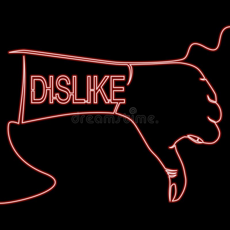 Line Drawing Dislike Stock Illustrations – 478 Line Drawing Dislike ...