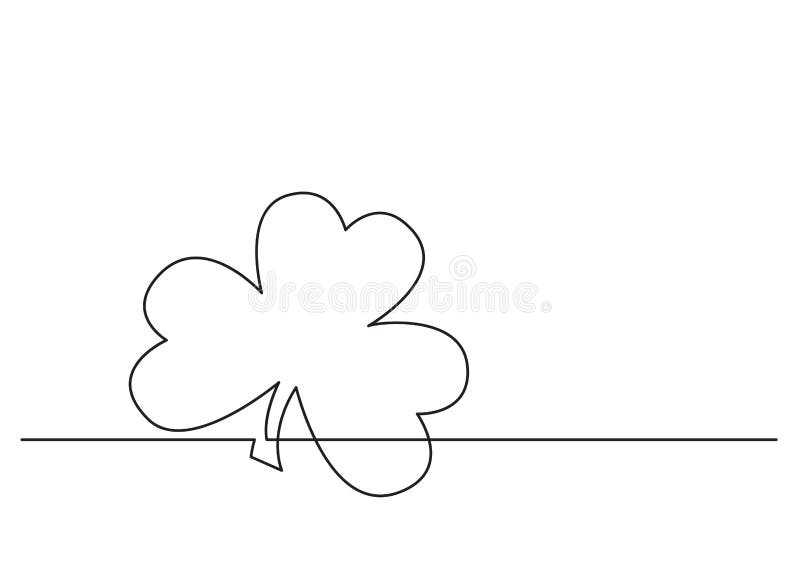 Line Clover Stock Illustrations – 7,313 Line Clover Stock Illustrations ...