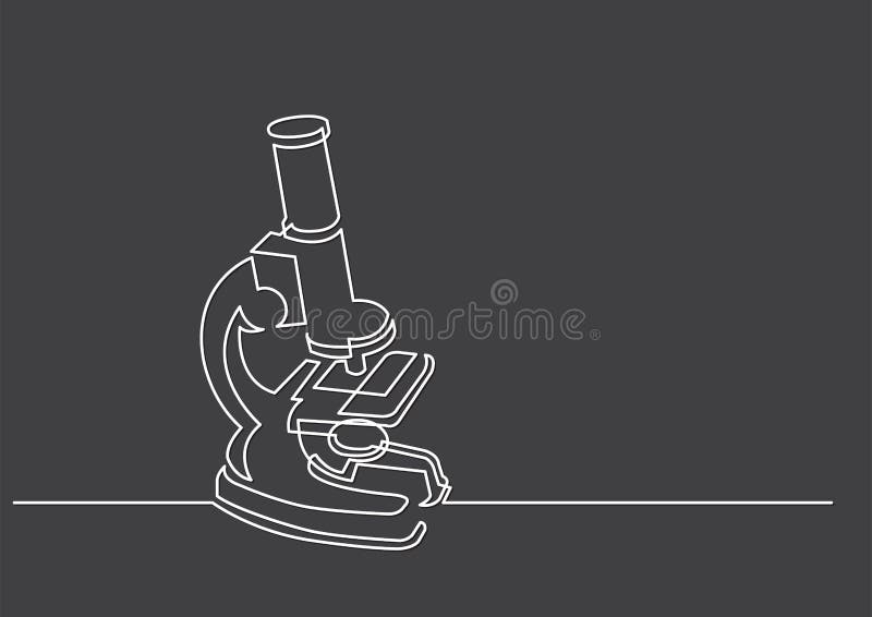 Microscope Drawing Stock Illustrations – 14,275 Microscope Drawing ...