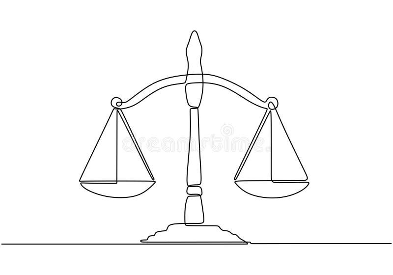Balance Scale Drawing Stock Illustrations – 3,224 Balance Scale Drawing ...