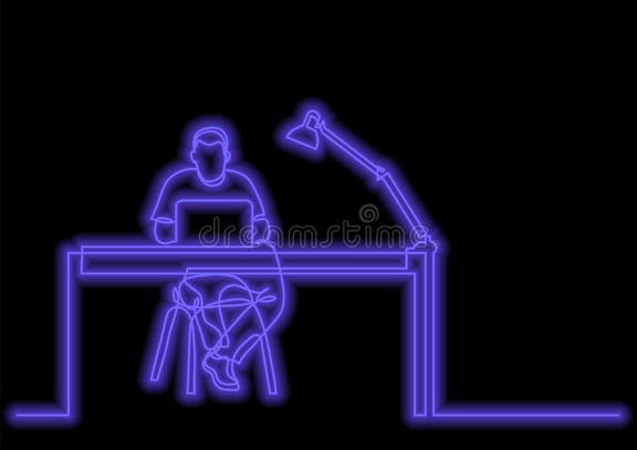 Person Behind Computer Stock Illustrations – 2,661 Person Behind ...