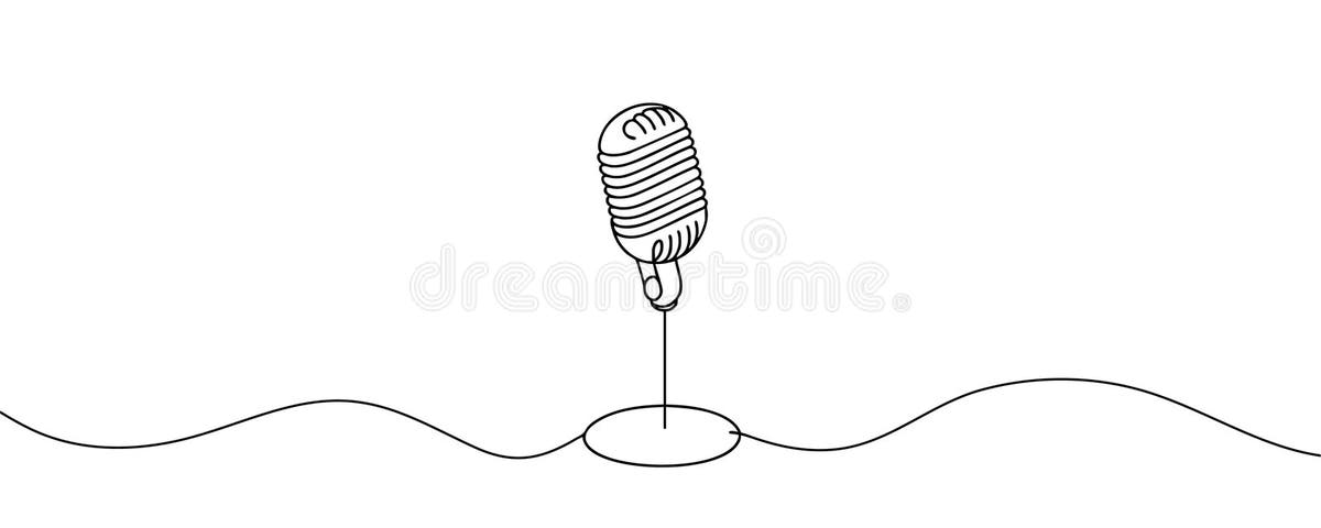 Microphone Drawing Illustration Stock Illustrations – 11,229 Microphone ...
