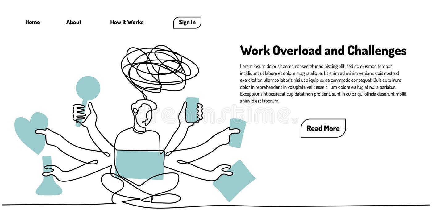Overload Line Drawing Stock Illustrations – 625 Overload Line Drawing ...